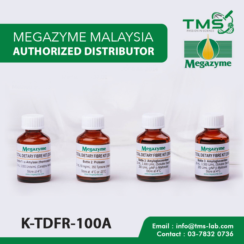 Megazyme Total Dietary Fiber Assay Kit, 100 assays - Team Medical ...