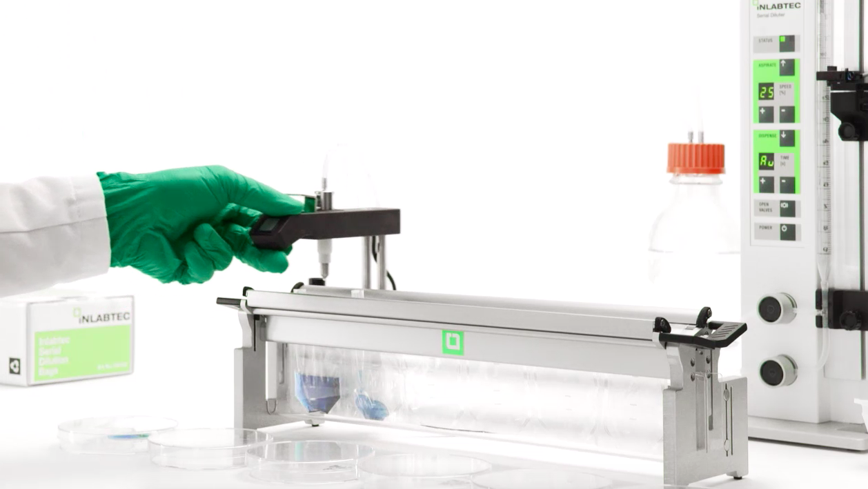 INLABTEC Serial Diluter TA complete, 6 dilutions, 1mL standard tips ...